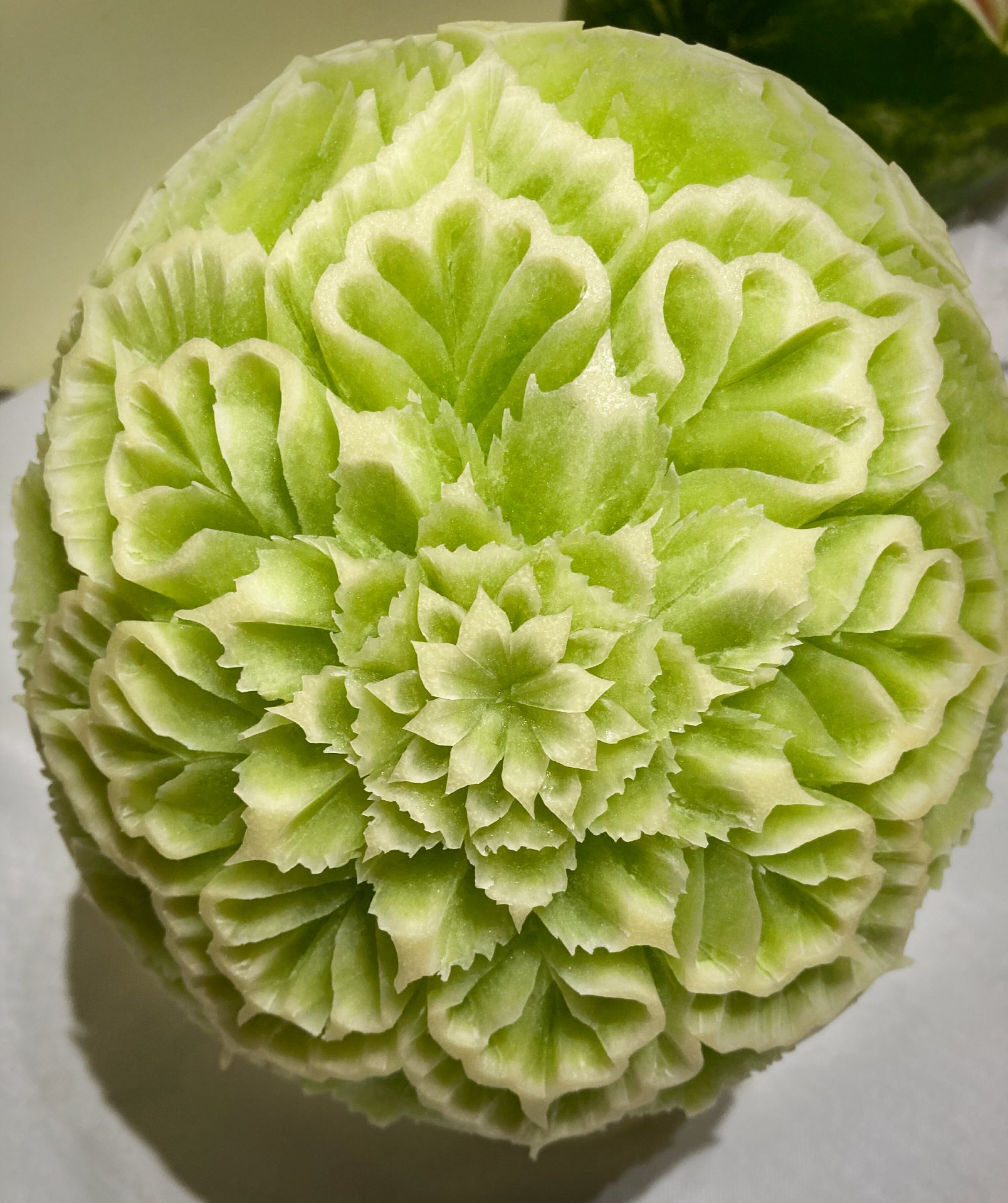 Melon Carvings Gallery - Lena's Fruit and Vegetable Carving